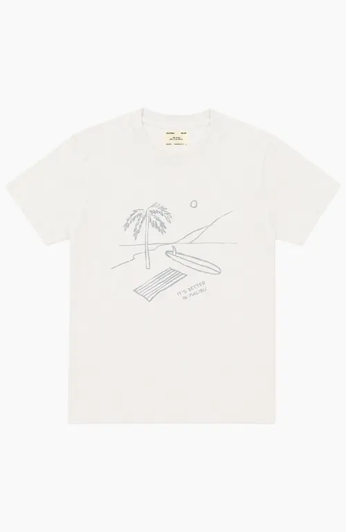 CALIFORNIA INCLINE It's Better In Malibu" Vintage Cotton Tee