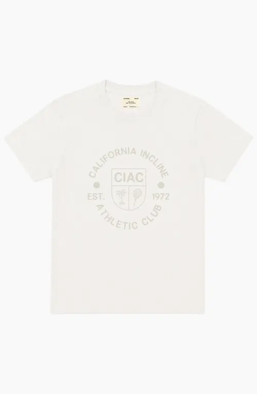CALIFORNIA INCLINE Athletic Club Tee - Salt