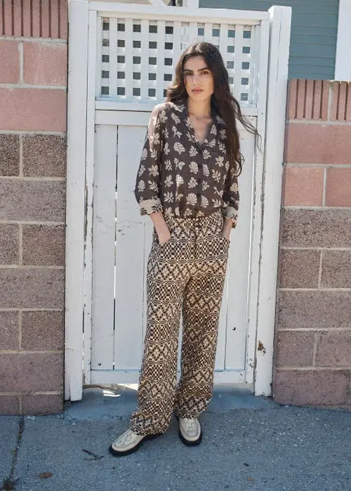 69206 Pascal Button Fly Pants