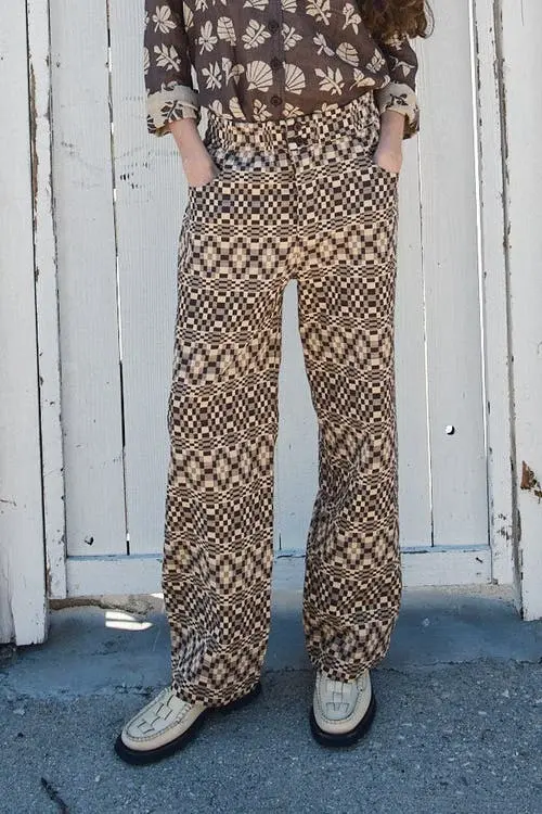 69206 Pascal Button Fly Pants