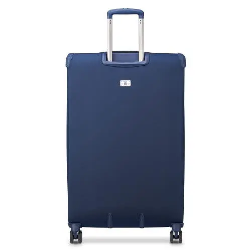 81028242 Delsey Helium Dlx Checked Large Softside Expandable Luggage With Spinner Wheels