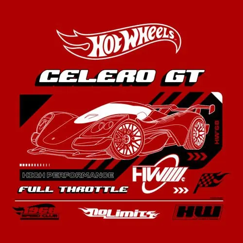 HOT WHEELS High Performance Celero Gt Graphic T-shirt