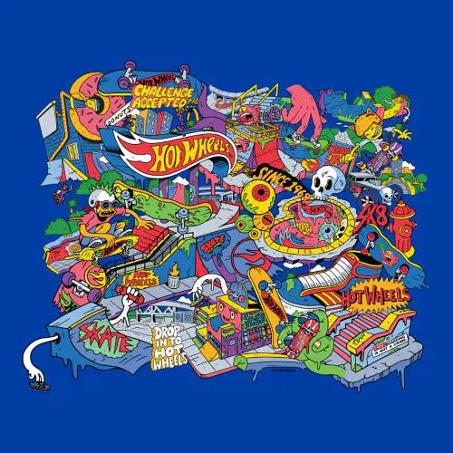 HOT WHEELS Challenge Skate Park Graphic T-shirt