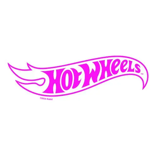 HOT WHEELS Classic Pink Logo Graphic T-shirt