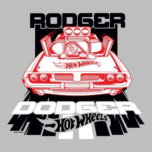 HOT WHEELS Bold Rodger Dodger Graphic T-shirt