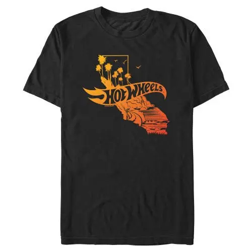 HOT WHEELS California Palm Trees Short Sleeve Graphic T-shirt