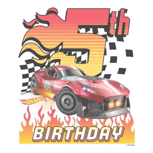 HOT WHEELS Gt Scorcher 5th Birthday Graphic T-shirt