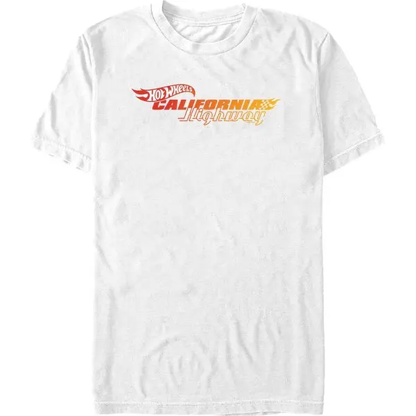 HOT WHEELS California Highway Hw Graphic T-shirt - White