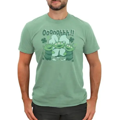 TOY STORY Alien Clover Bloom Graphic T-shirt - Chalky Mint