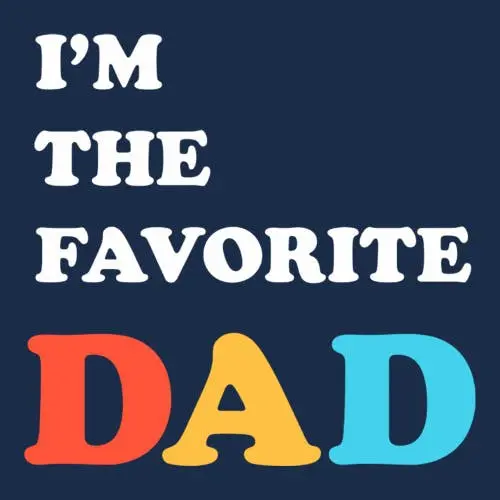 LOST GODS I'm The Favorite Dad Graphic T-shirt