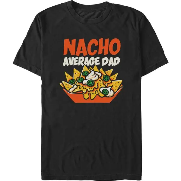 LOST GODS Nacho Average Dad Short Sleeve Graphic T-shirt