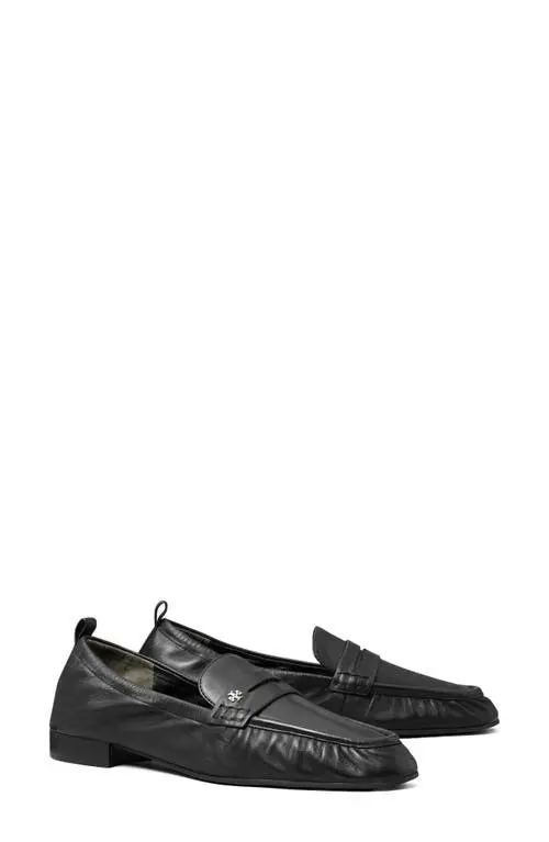 Tory Burch Kira Suede Travel Loafer - Perfect Black