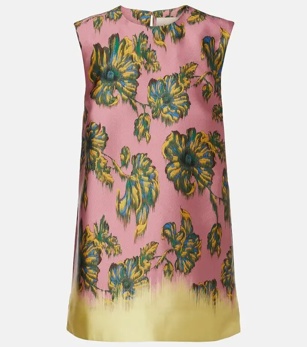 ALEMAIS Faye Floral Top - Pink