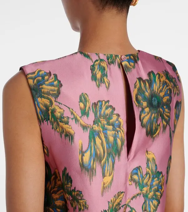 ALEMAIS Faye Floral Top - Pink