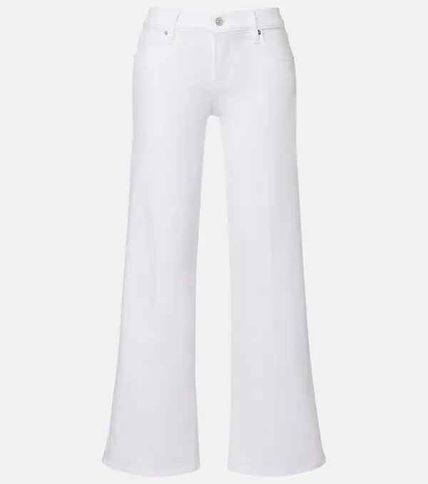 FRAME Wide-leg Jeans - White