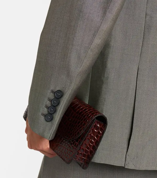 Victoria Beckham Beatrice Wool And Mohair Blazer