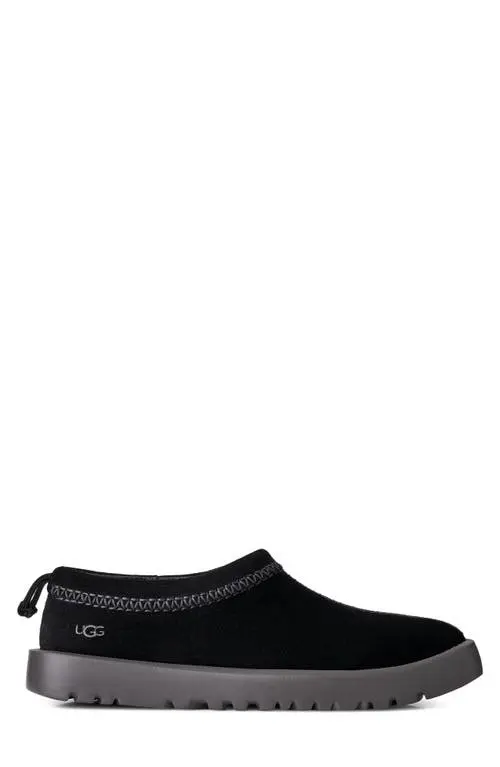 UGG Tasman Unlined Suede Slipper - Black