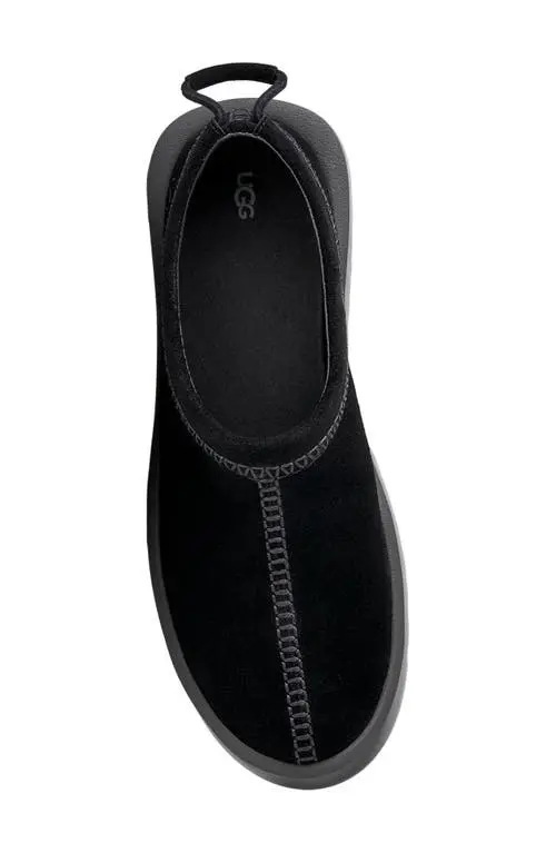 UGG Tasman Unlined Suede Slipper - Black