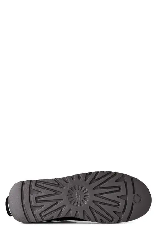 UGG Tasman Unlined Suede Slipper - Black
