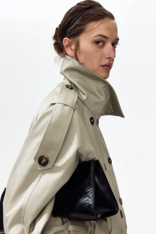 H&m Short Trench Coat