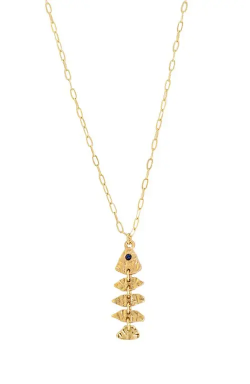 MARLYN SCHIFF Sardine Pendant Necklace