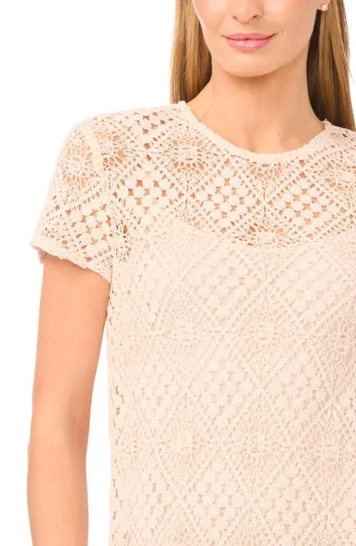 Ted Baker London Wren Open Stitch Shift Dress