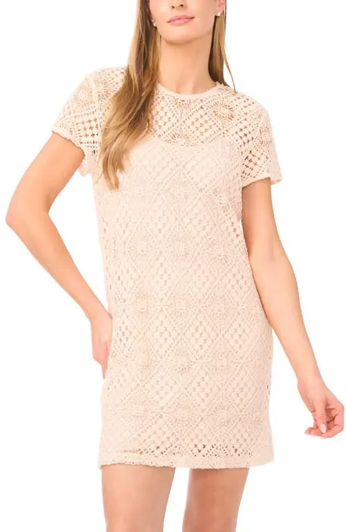 Ted Baker London Wren Open Stitch Shift Dress