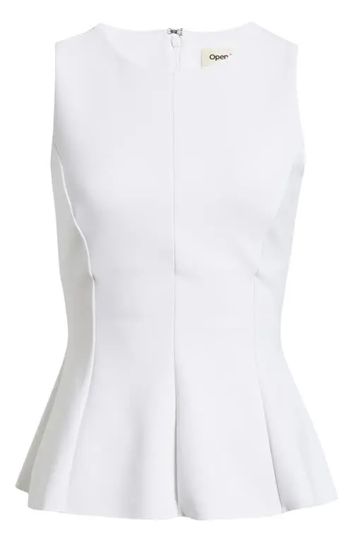 OPEN EDIT Flared Tank - White