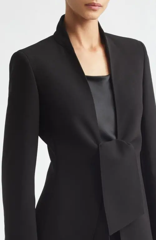 Max Mara Palo Tie Front Blazer
