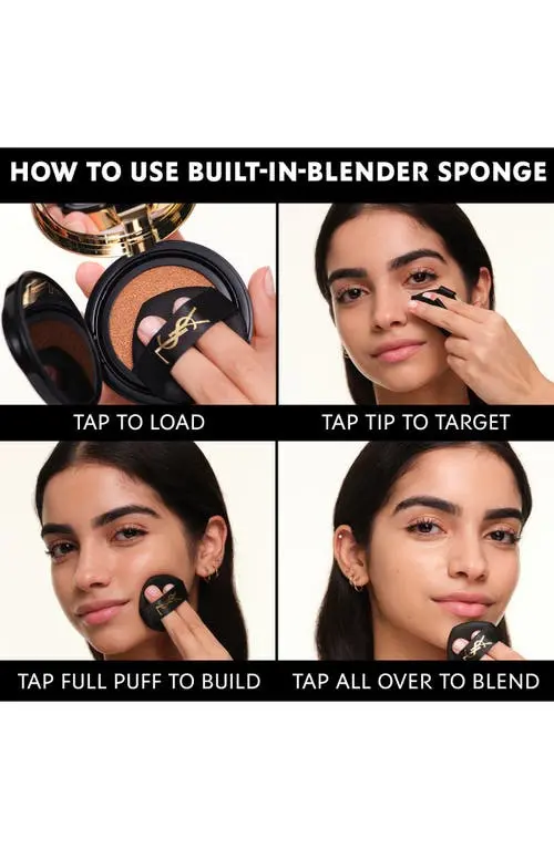 Saint Laurent Skin Affair Soft Glow Cushion Foundation - Deep Warm 8
