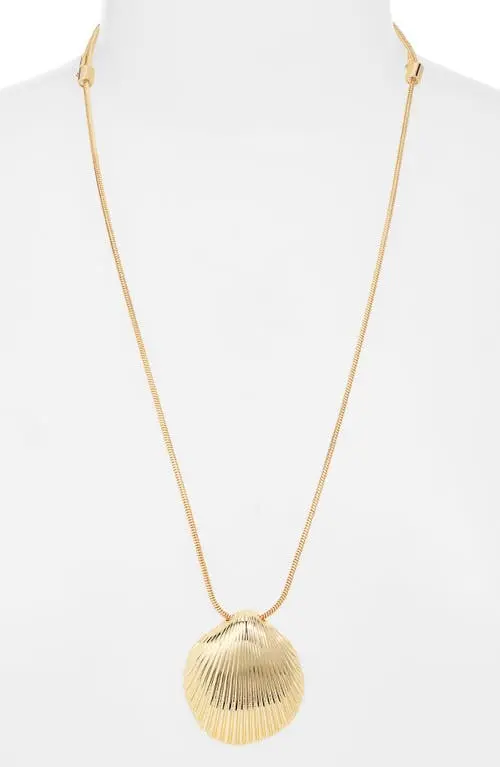 Nordstrom Scallop Shell Pendant Necklace