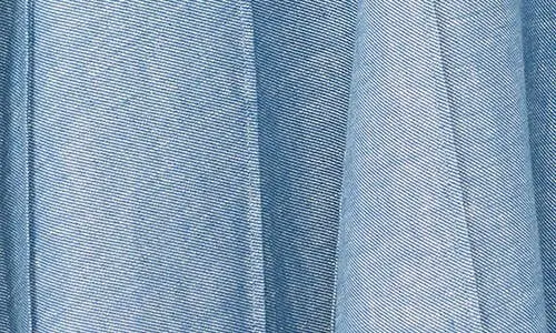 Halogen Pintuck Panel Midi Skirt