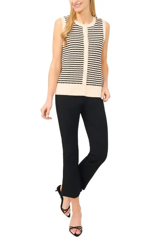 Halogen Stripe Sweater Vest - Buttercream