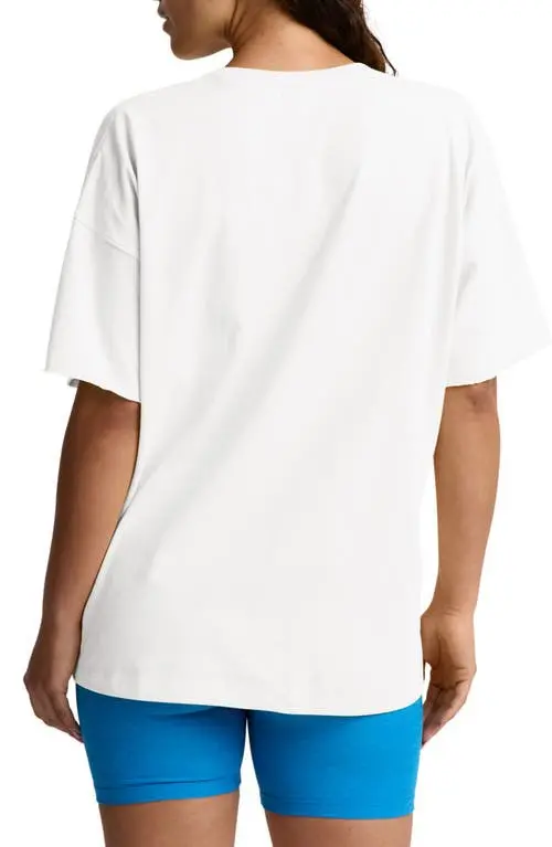 Beyond Yoga Softknit Oversize V-neck T-shirt - Crisp White