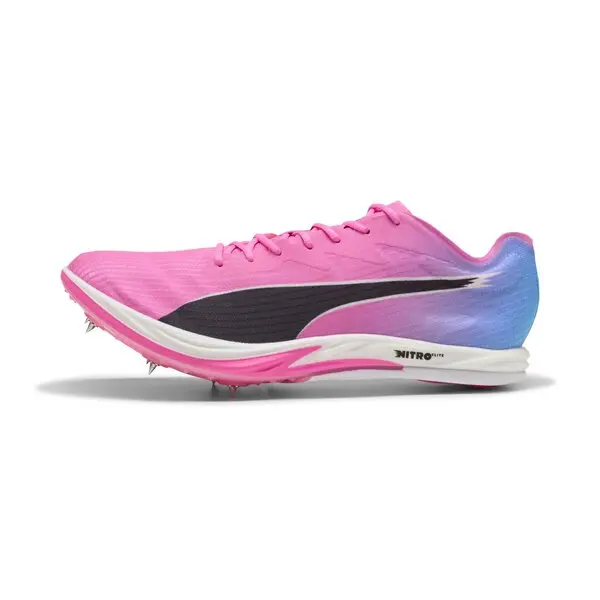 PUMA Long Distance Nitroâ¢ Elite 3 Track & Field Spikes Shoes - Pink