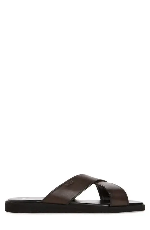 BOSS Darrel Crisscross Slide Sandal