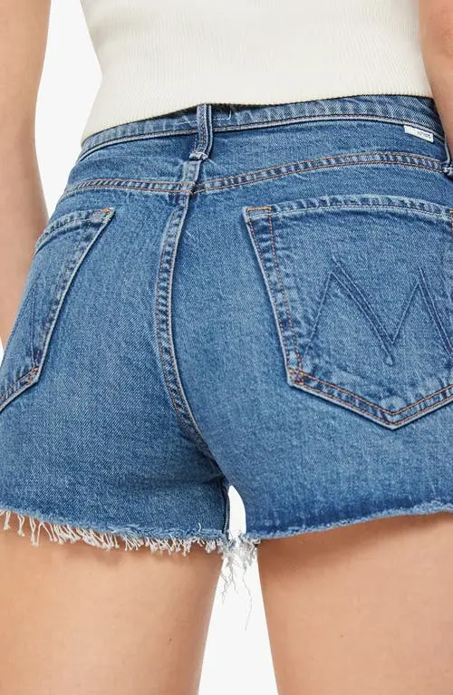 MOTHER The Tomcat Cutoff Denim Shorts