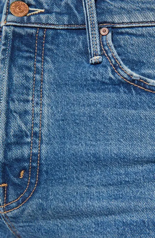 MOTHER The Tomcat Cutoff Denim Shorts