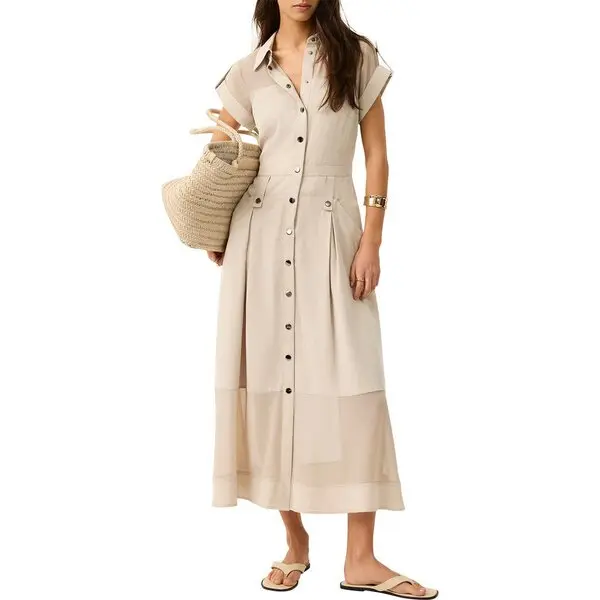 Mint Velvet Utility Midi Dress