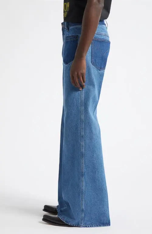 LU'U DAN Nocturnal Flare Leg Jeans
