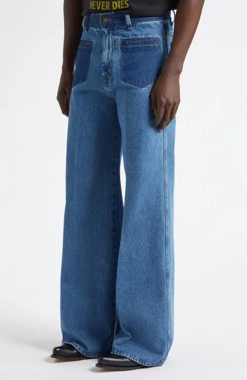 LU'U DAN Nocturnal Flare Leg Jeans