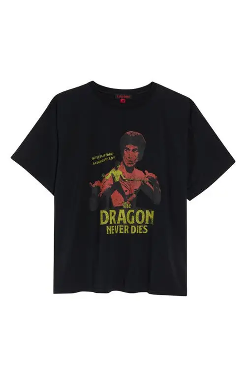 LU'U DAN Cotton Graphic T-shirt