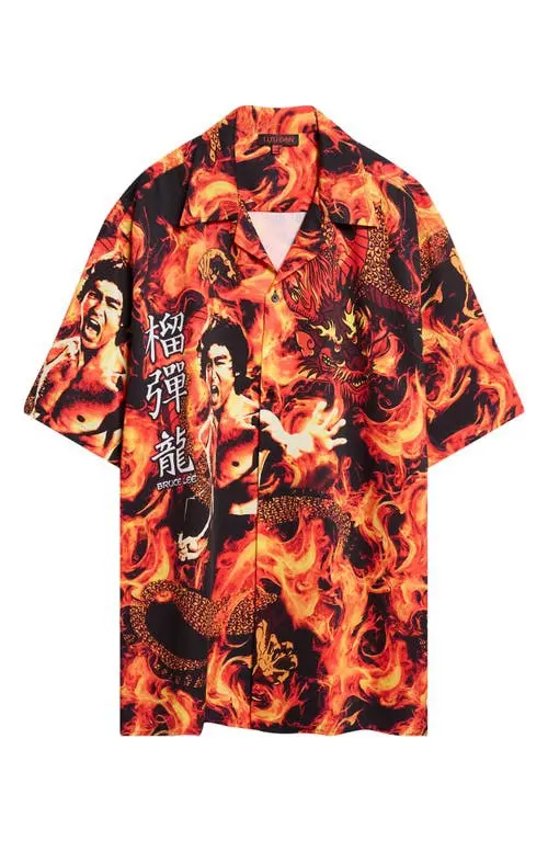 LU'U DAN Sleeve Button-up Shirt