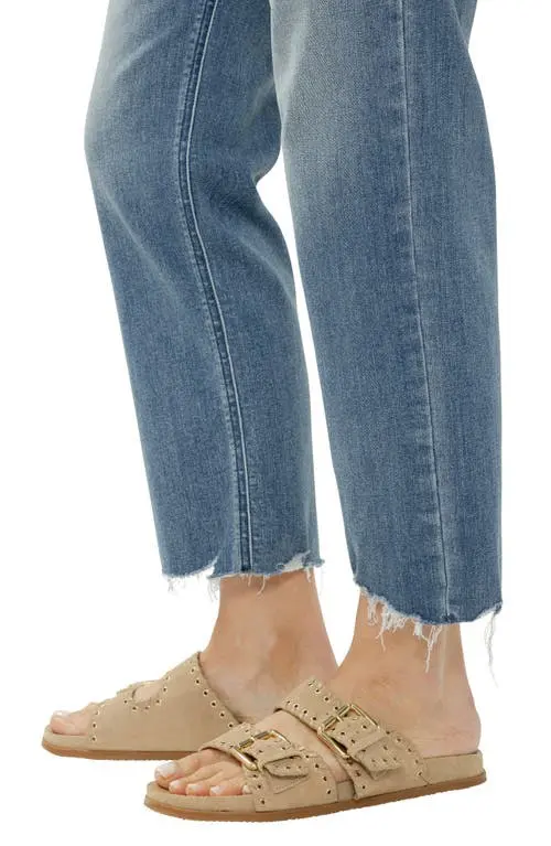 SILVER JEANS CO. Chelsea Frayed Boyfriend Jeans