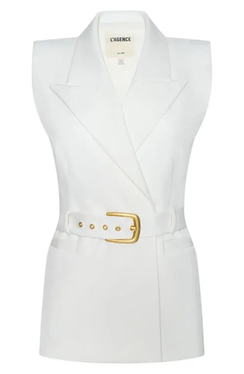 L'Agence Emerly Belted Vest