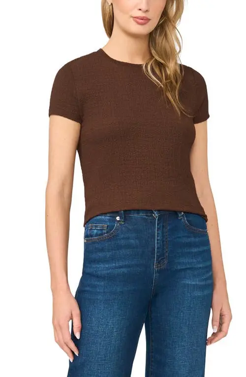 Halogen Easy Texture T-shirt - Chicory Coffee
