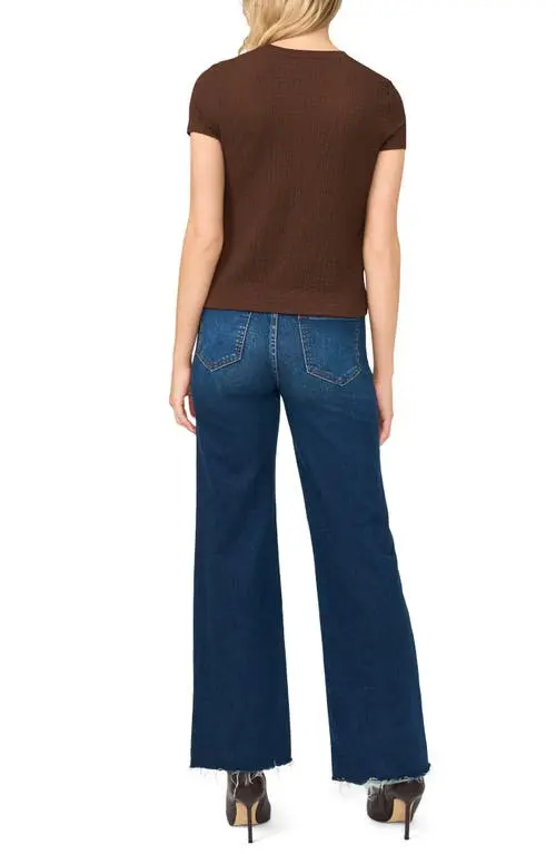 Halogen Easy Texture T-shirt - Chicory Coffee