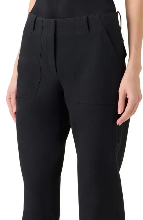 Akris Franco Stretch Cotton Gabardine Slim Ankle Pants