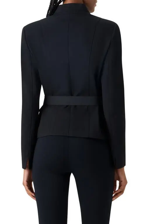 Akris Fitted Signature Jersey Blazer