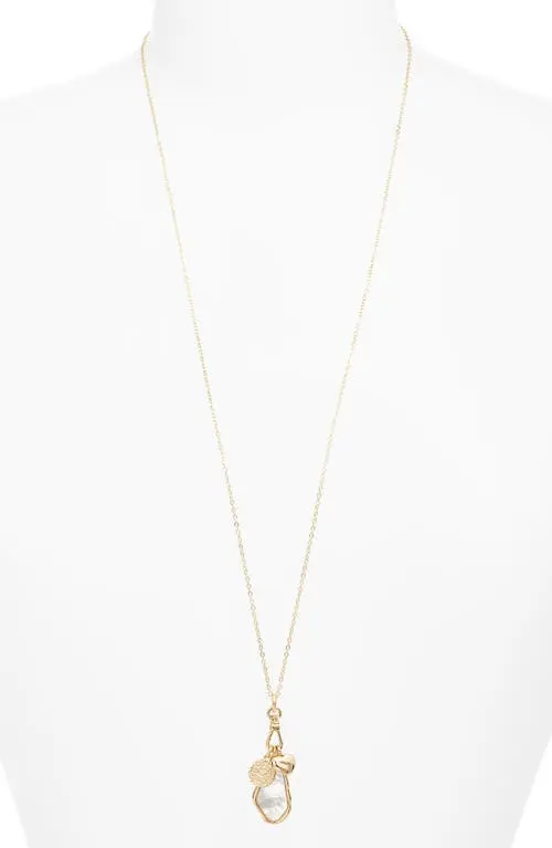 Nordstrom Mother-of-pearl Charm Necklace